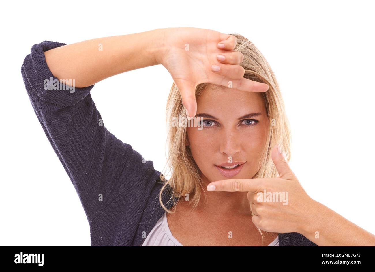 Finger framing frame hi-res stock photography and images - Alamy