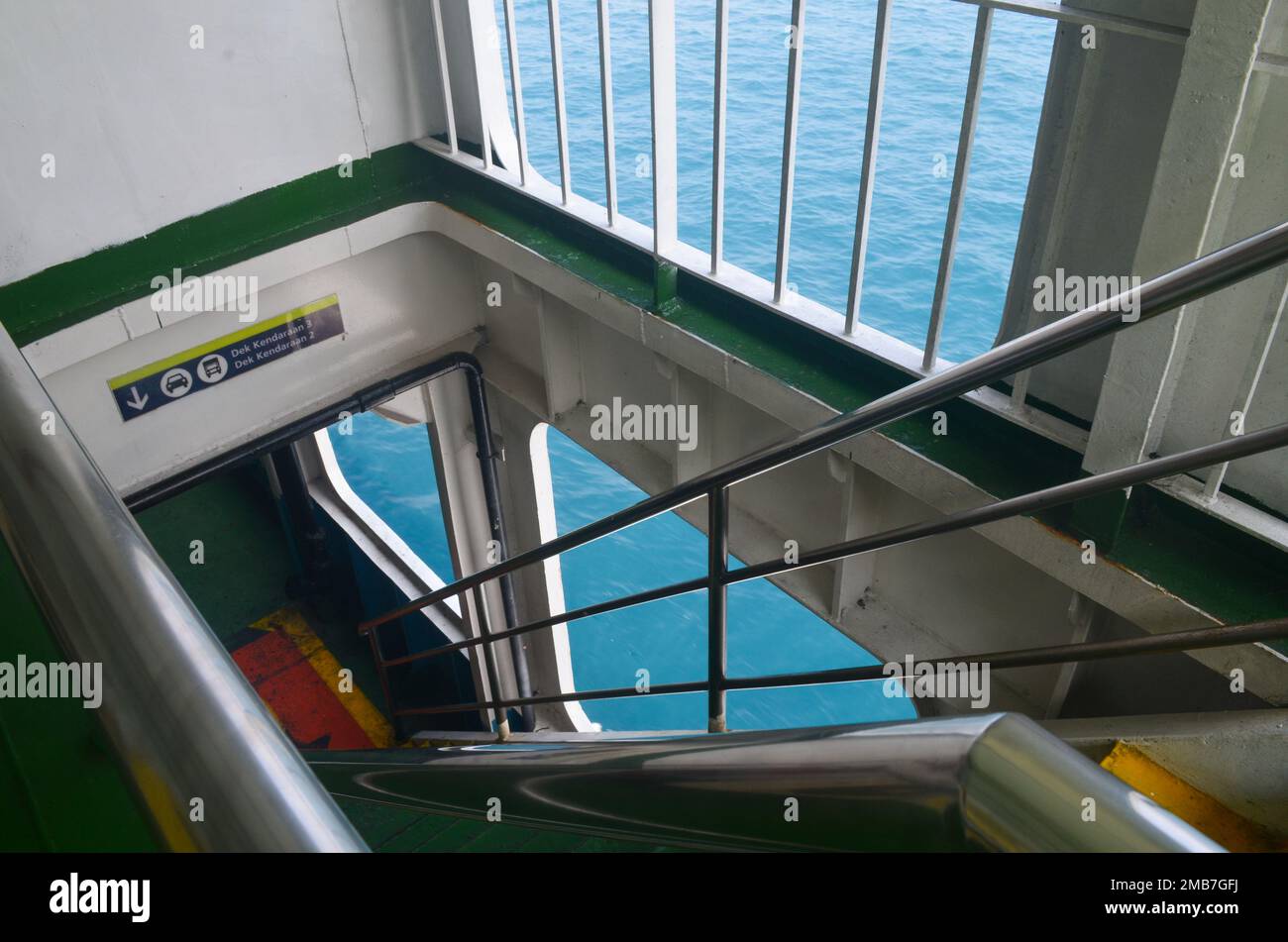 "Enjoy the view from the third floor of the ferry 🚢 A perfect spot to ...