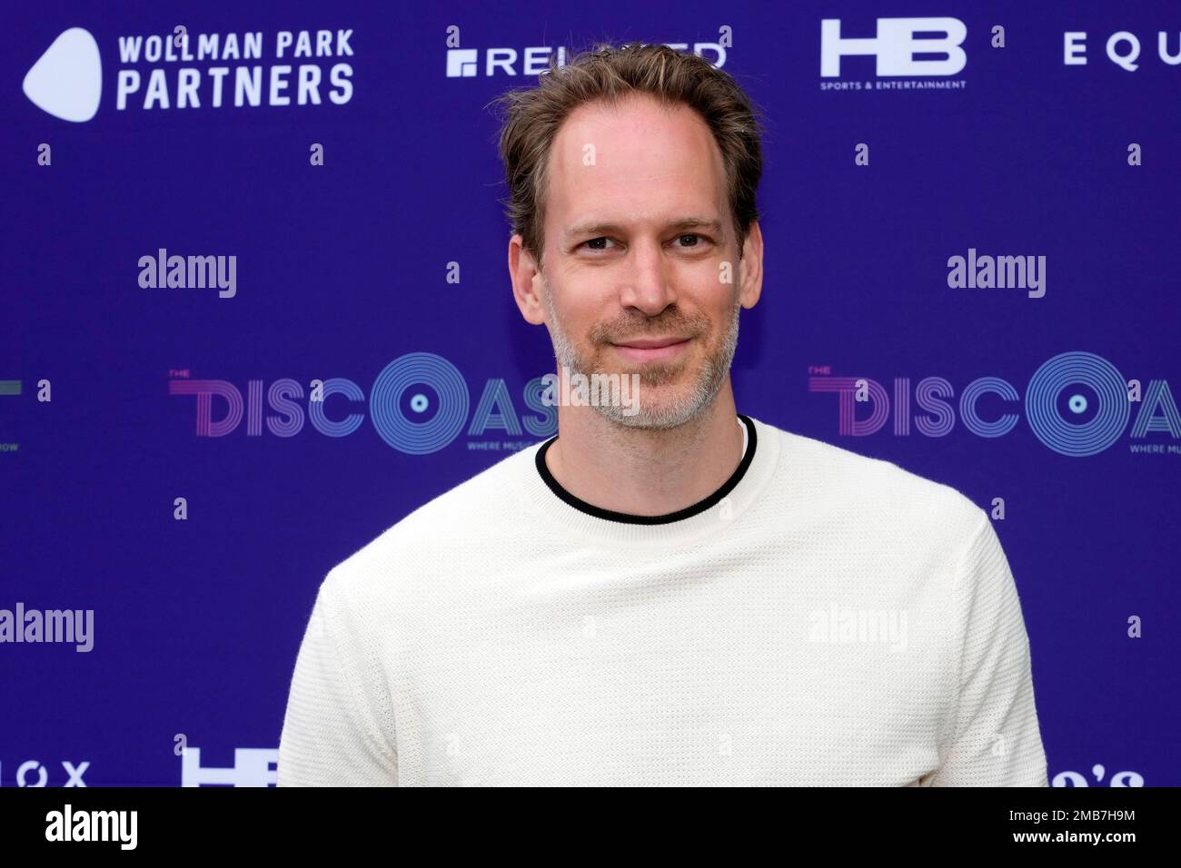David Korins attends the DiscOasis opening night party at Wollman Rink ...