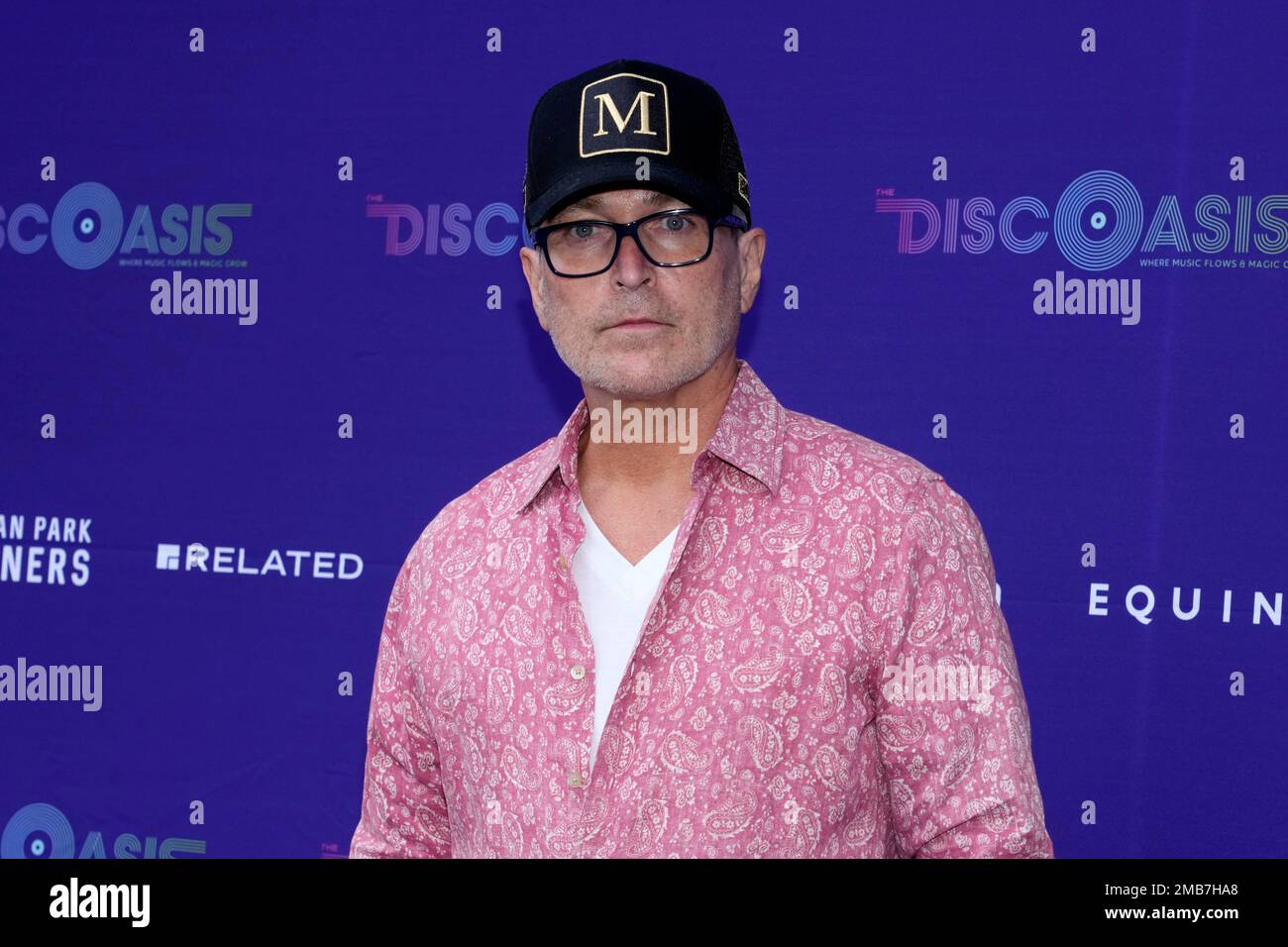 Geoff Gordon attends the DiscOasis opening night party at Wollman Rink ...