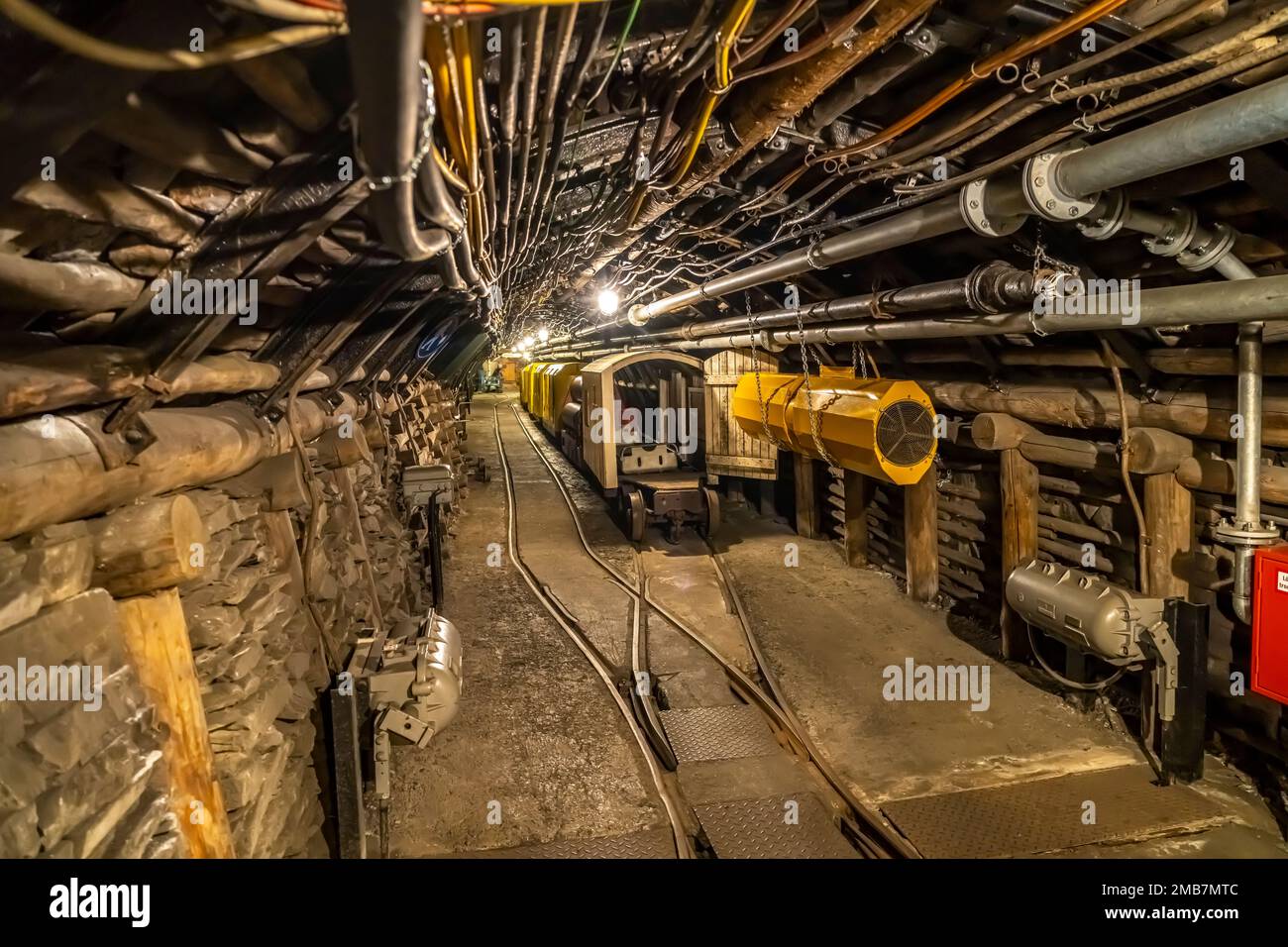 Besucherbergwerk, Deutsches Bergbau-Museum Bochum, Nordrhein-Westfalen ...