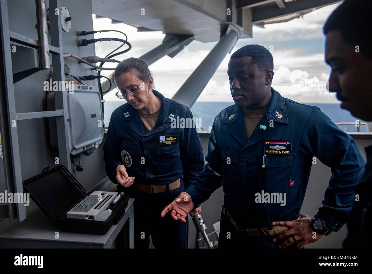 220613-N-WU964-1091 PHILIPPINE SEA (June 13, 2022) Lt. Heather Pickett ...