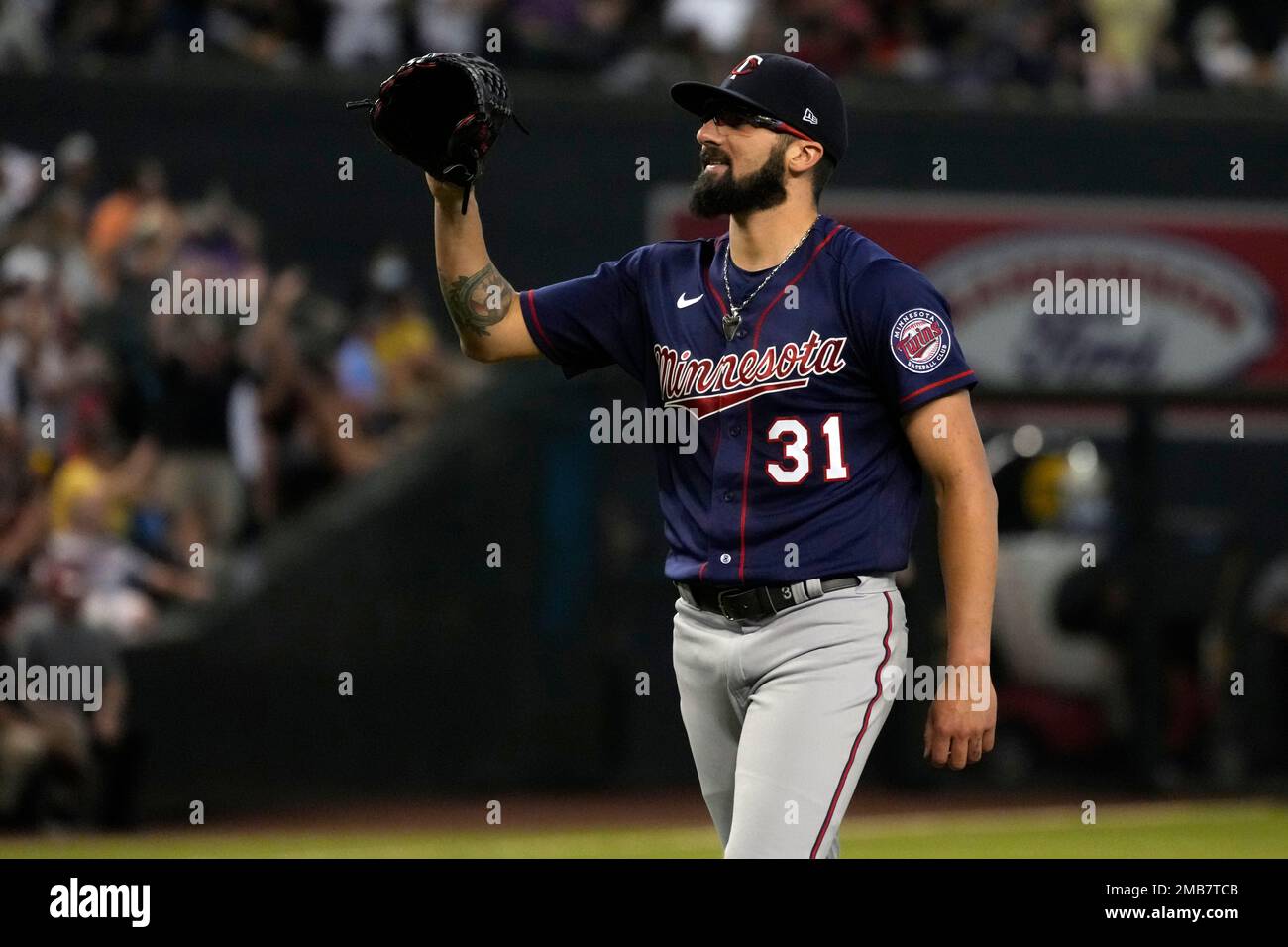 Minnesota Twins starting pitcher Devin Smeltzer (31) in the first ...