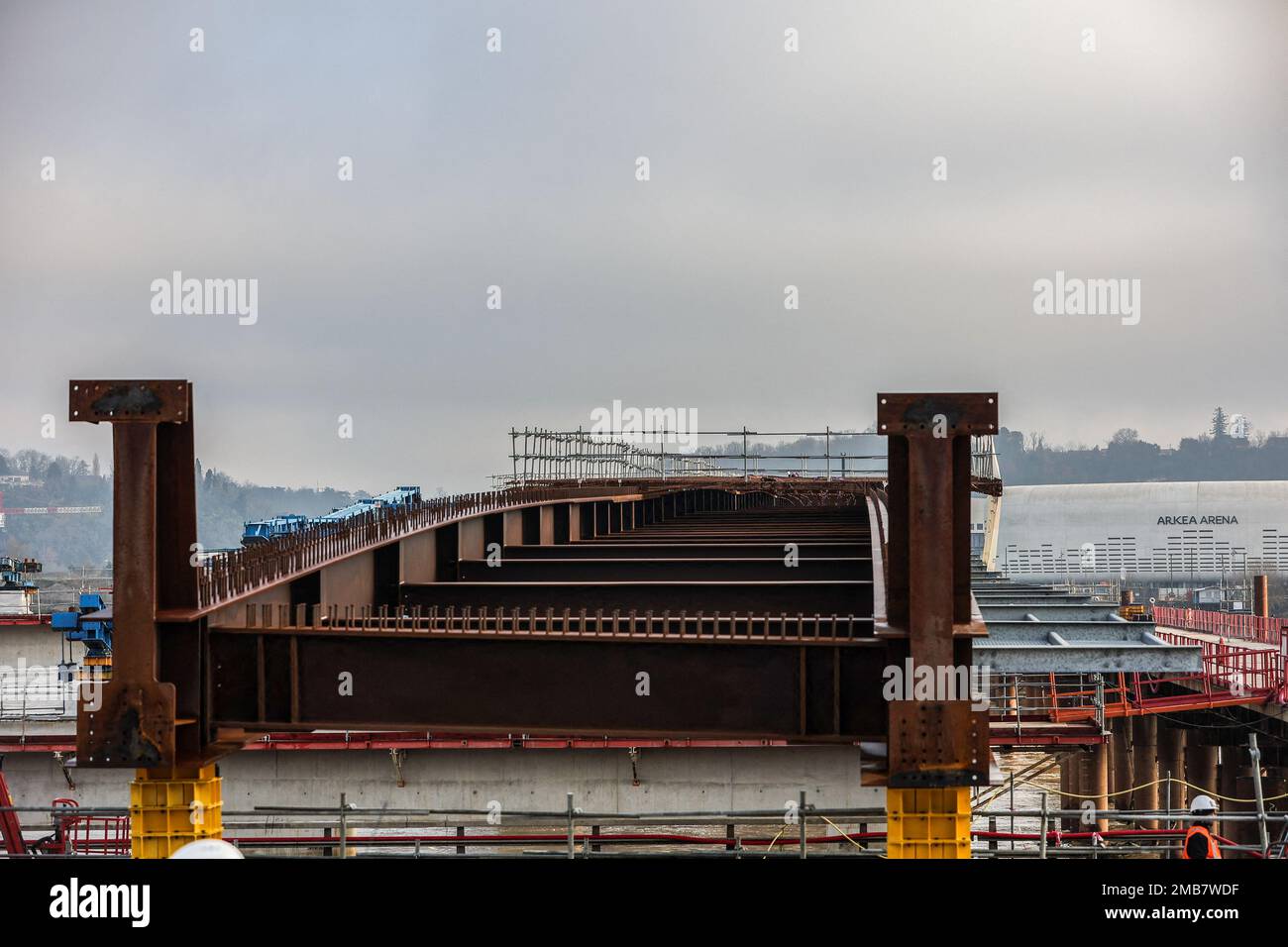 This photo taken on January 20, 2023 in Bordeaux, France, shows the ...