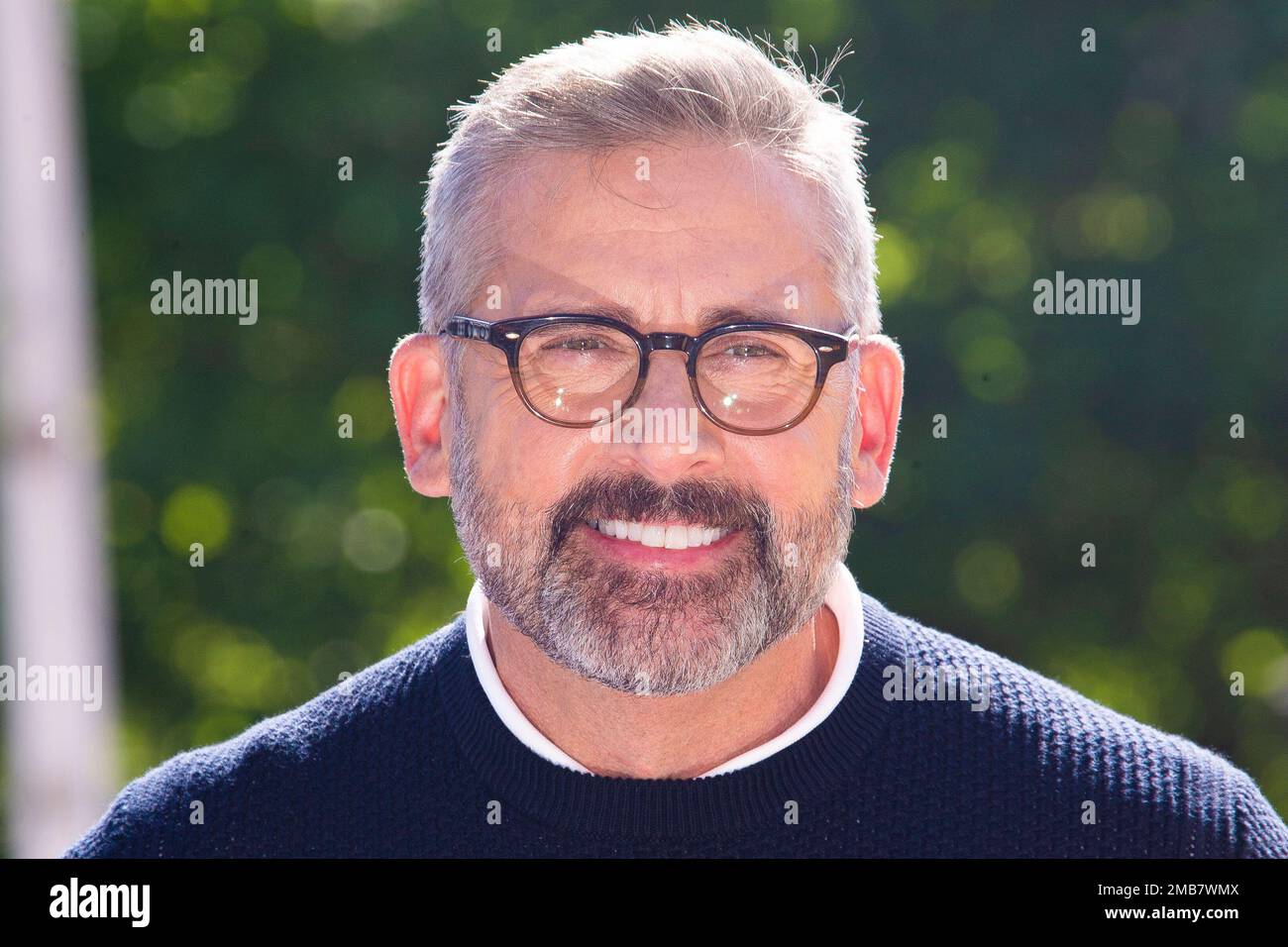 Steve Carell poses for photographers during a photo call for Minions ...