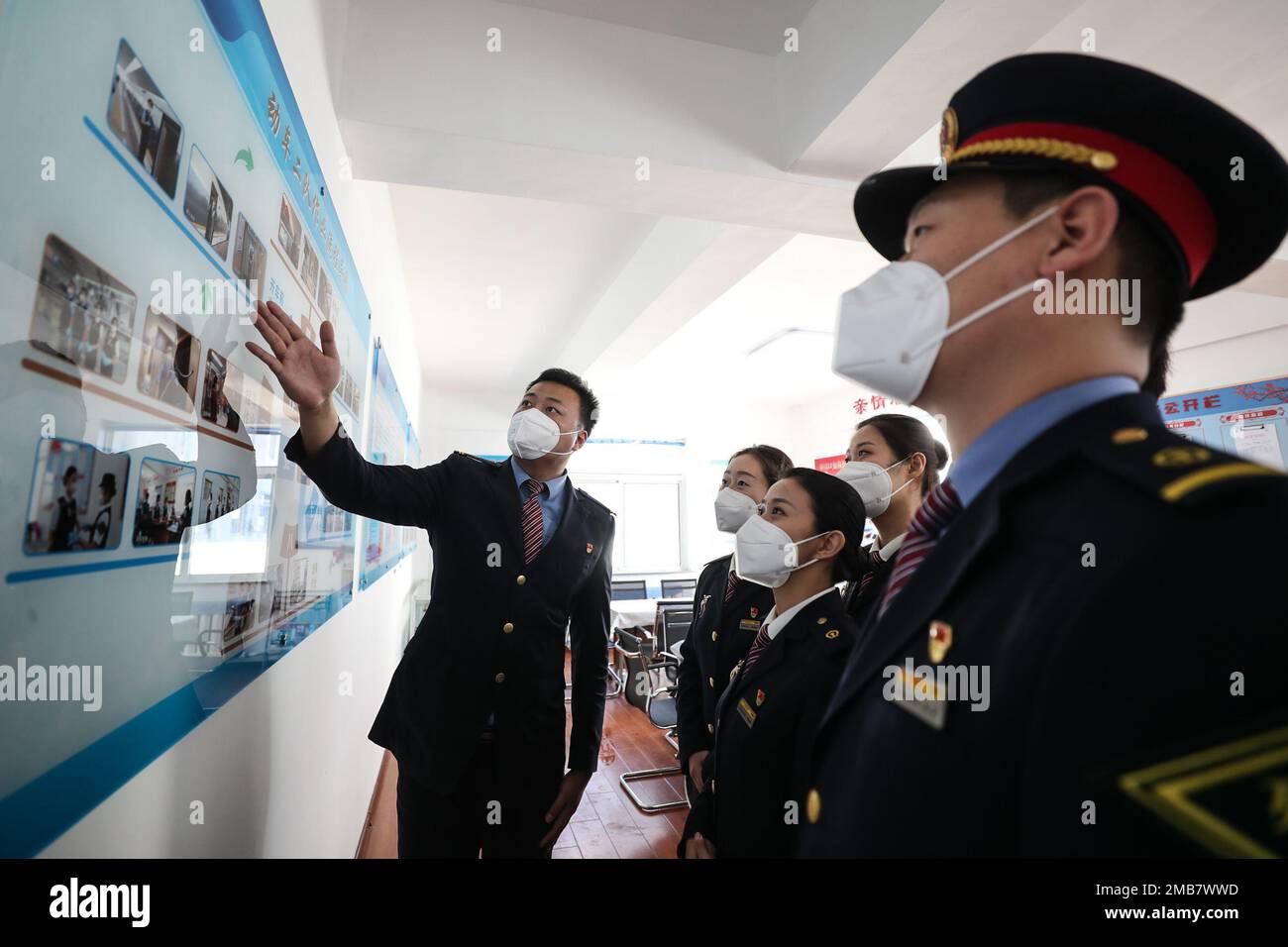 Shenyang, China's Liaoning Province. 18th Oct, 2022. Deputy train ...