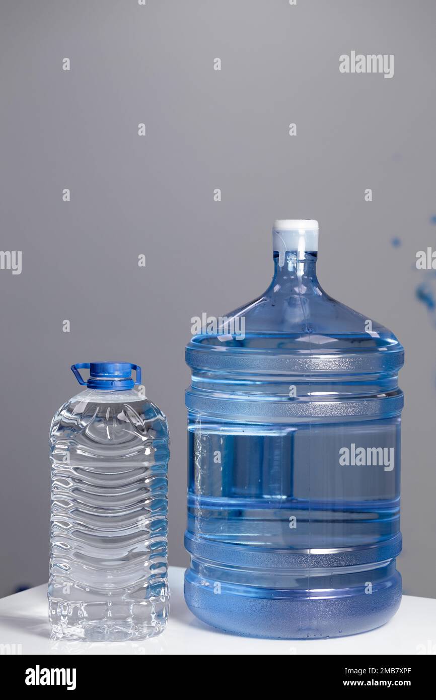 Two bottles mineral water hi-res stock photography and images - Alamy