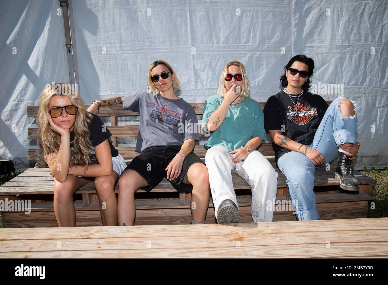 McKenna Petty, left, Cristal Ramirez, Katie Henderson, and Alisa ...