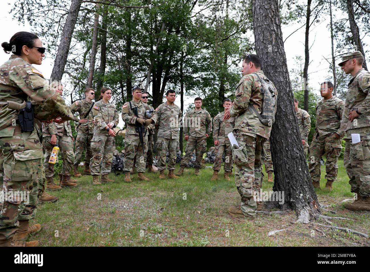 Combat medics with the 2nd Battalion, 127th Infantry Regiment and 1st ...