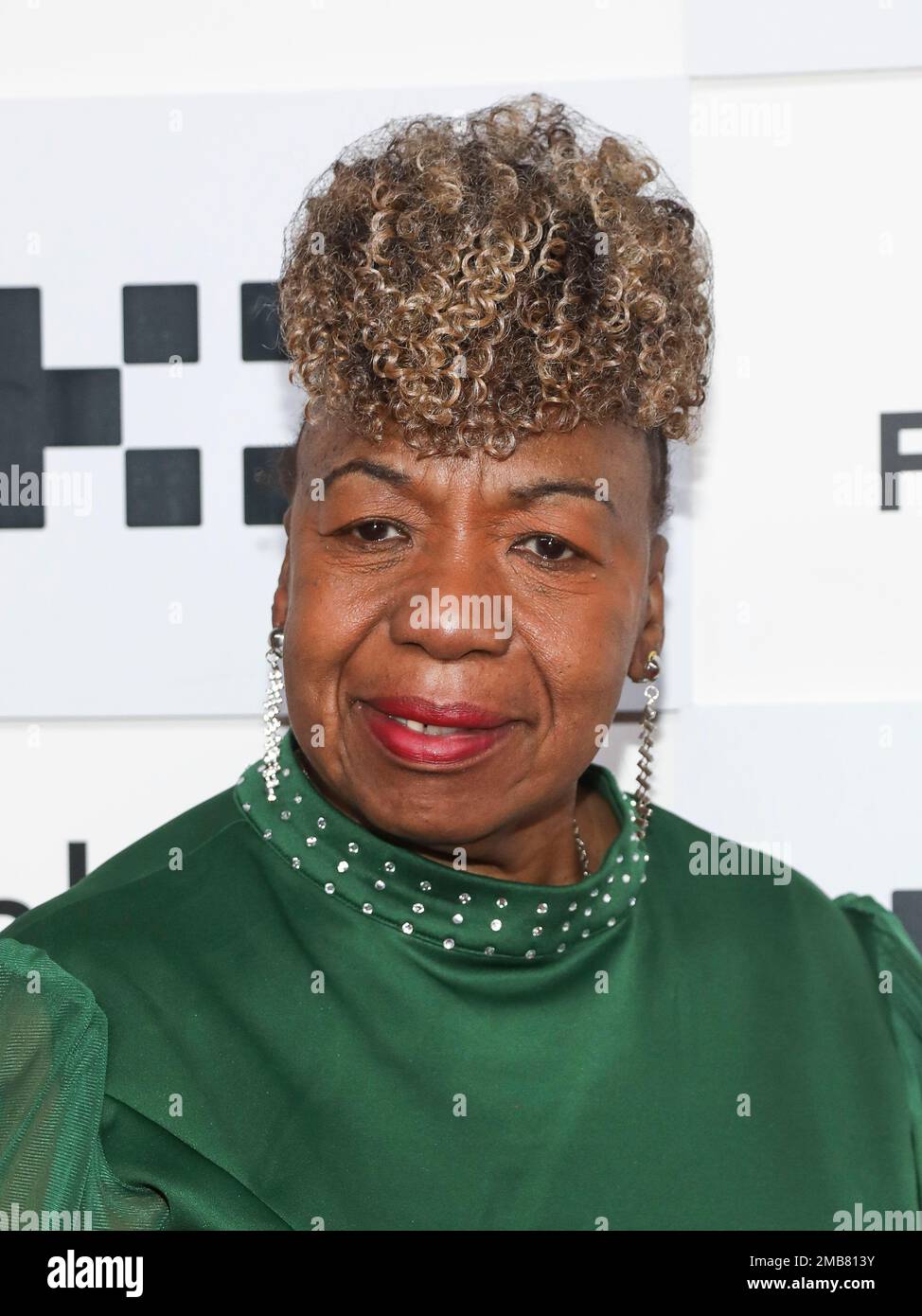 Activist Gwen Carr attends the premiere for "Loudmouth" at the BMCC ...