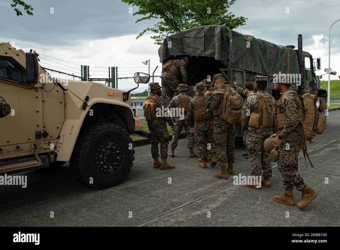 U.S. Marines with Combat Logistics Battalion 4, Combat Logistics ...