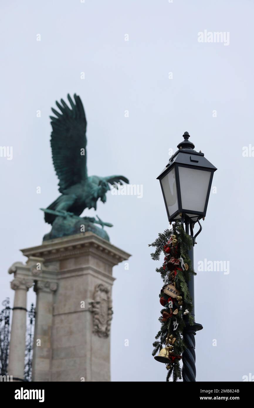 Turul sculpture hi-res stock photography and images - Alamy