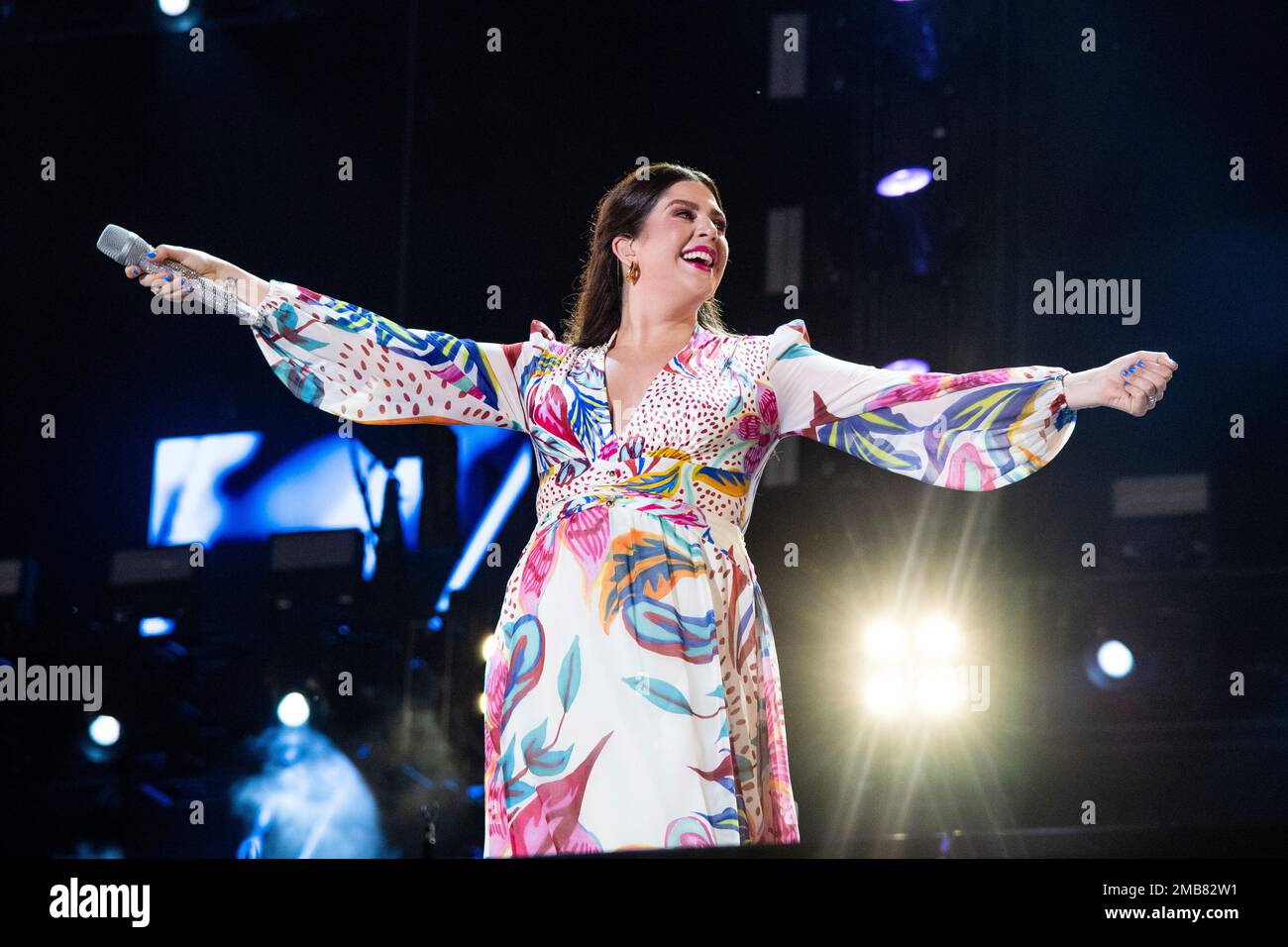 Hillary Scott of Lady A performs during CMA Fest 2022 on Sunday, June ...