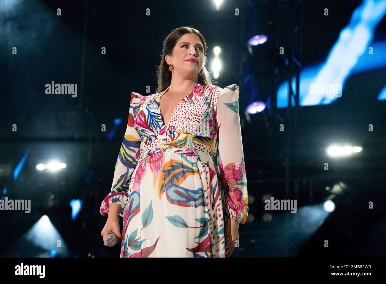 Hillary Scott of Lady A performs during CMA Fest 2022 on Sunday, June ...