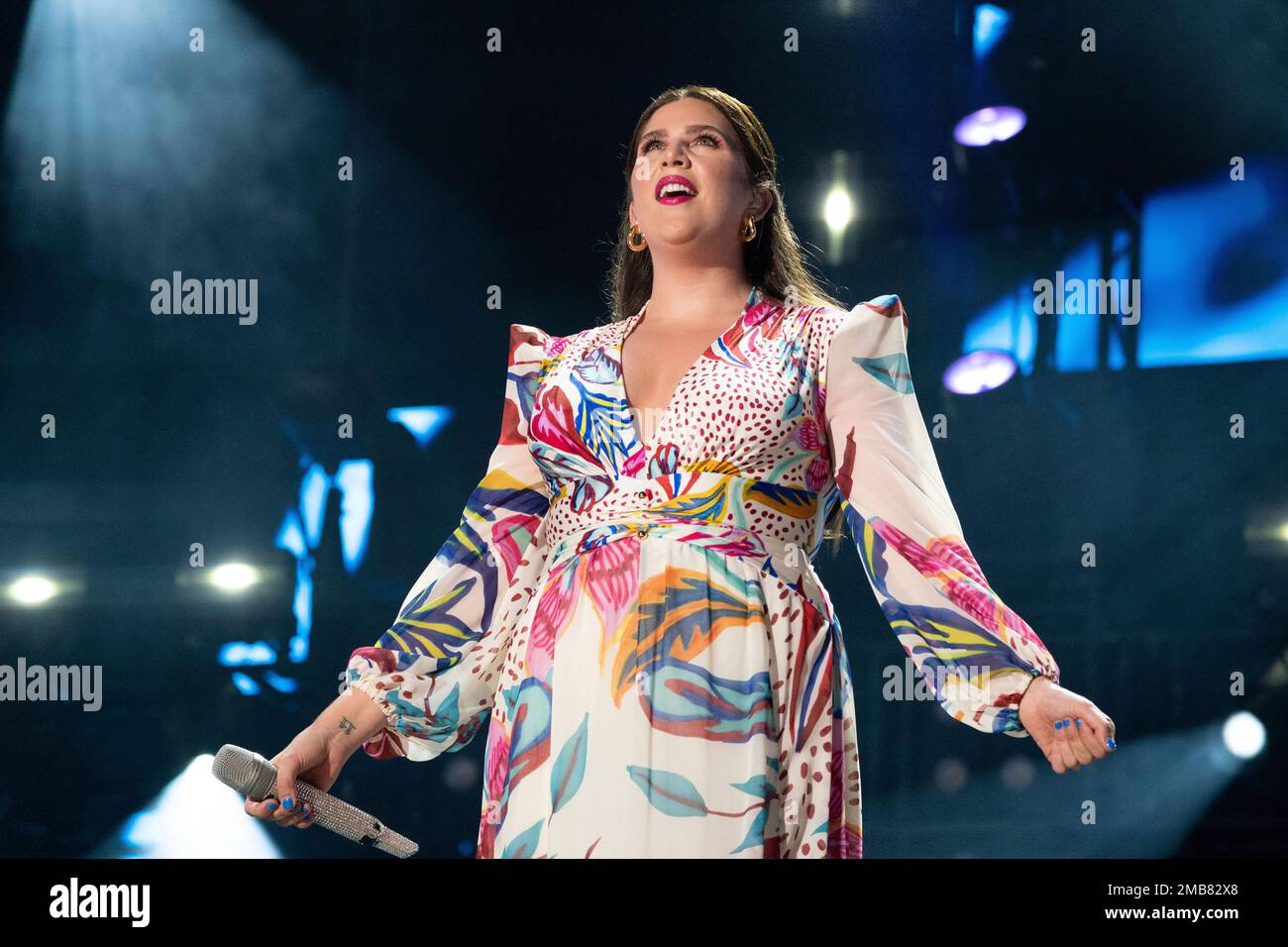 Hillary Scott of Lady A performs during CMA Fest 2022 on Sunday, June ...