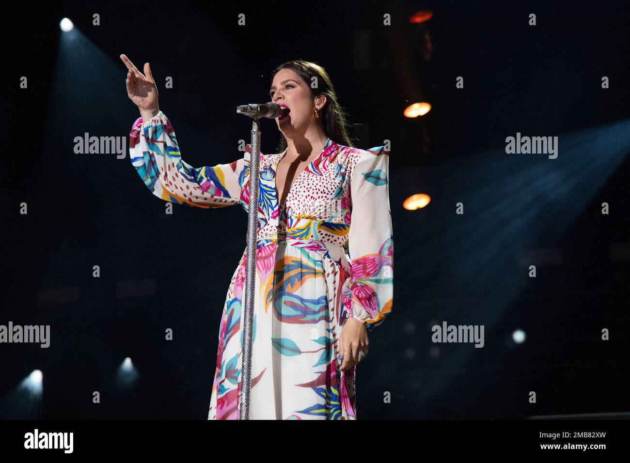 Hillary Scott of Lady A performs during CMA Fest 2022 on Sunday, June ...