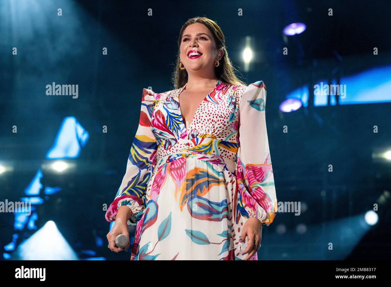 Hillary Scott of Lady A performs during CMA Fest 2022 on Sunday, June ...