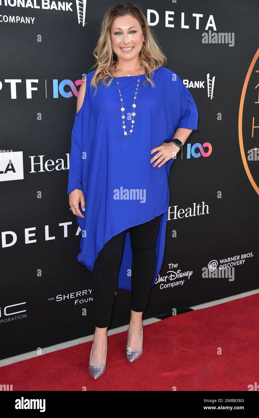 Courtney Dailey arrives at One Hundred Years of Hollywood: a Celebration of Service on Saturday ...