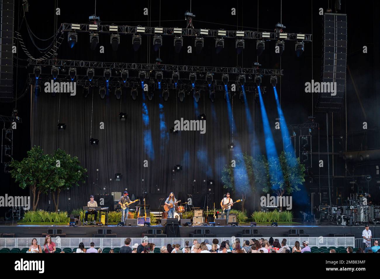 Brett Cobb performs at Ameris Bank Amphitheatre on Saturday, June 18 ...