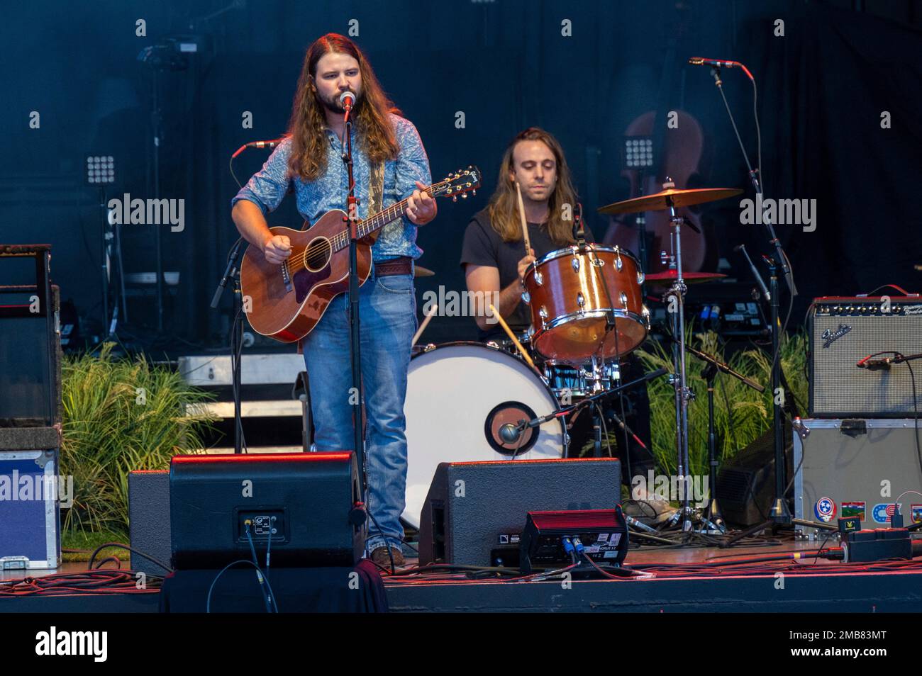 Brett Cobb performs at Ameris Bank Amphitheatre on Saturday, June 18 ...
