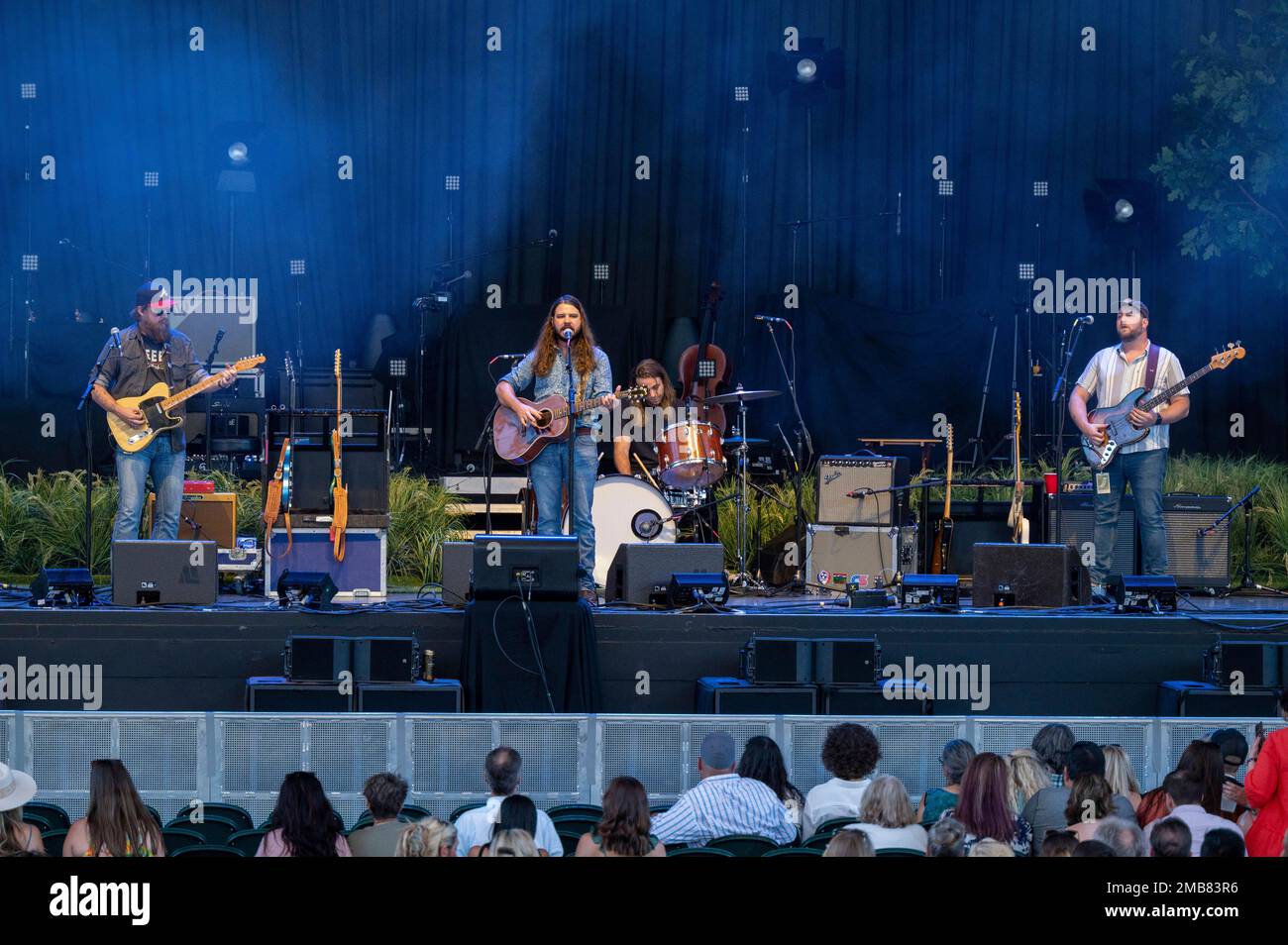 Brett Cobb performs at Ameris Bank Amphitheatre on Saturday, June 18 ...