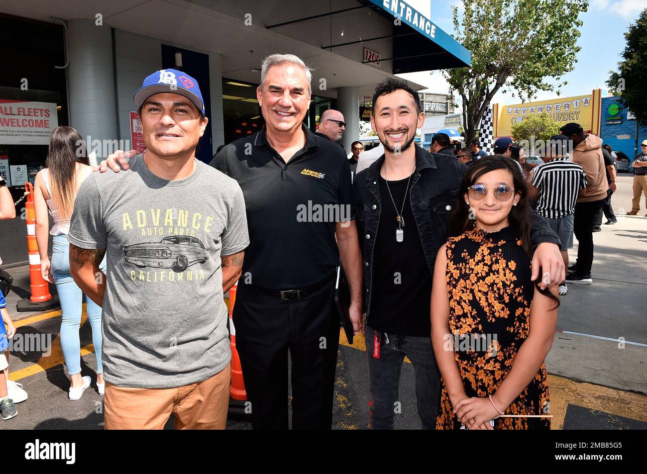 IMAGE DISTRIBUTED FOR ADVANCE AUTO PARTS - From left, Tito Rodriguez ...