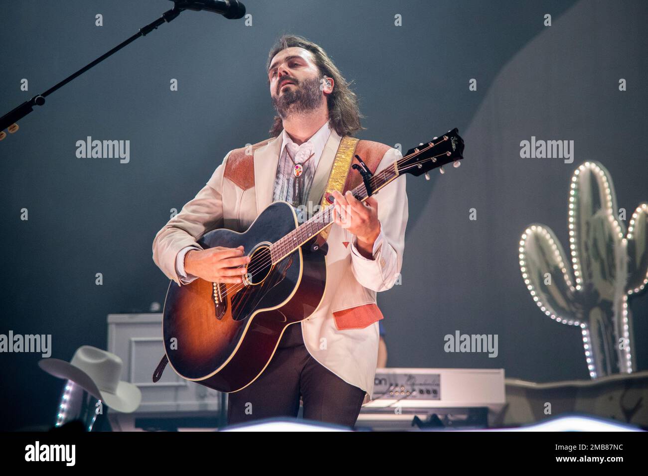 Ben Schneider of Lord Huron performs at the Bonnaroo Music and Arts ...