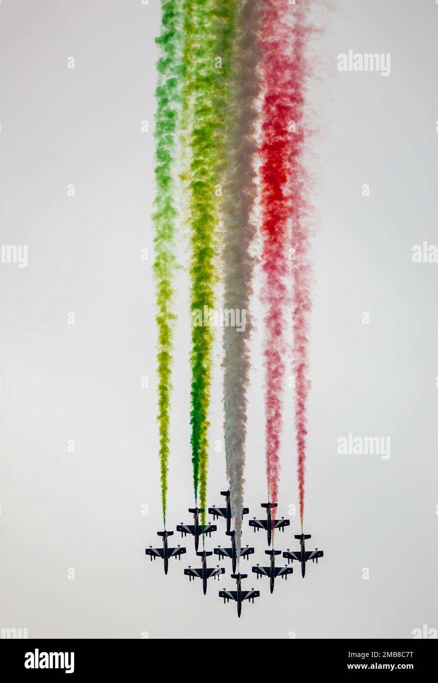 Squadra aerea acrobatica hi-res stock photography and images - Alamy