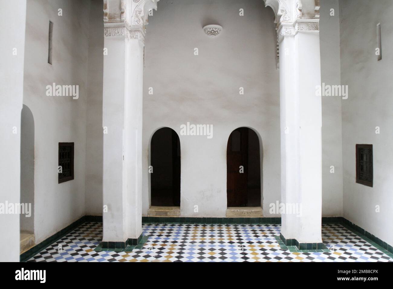 Medersa Ben Youssef, école coranique, fondée par le Sultan mérinide Abu ...