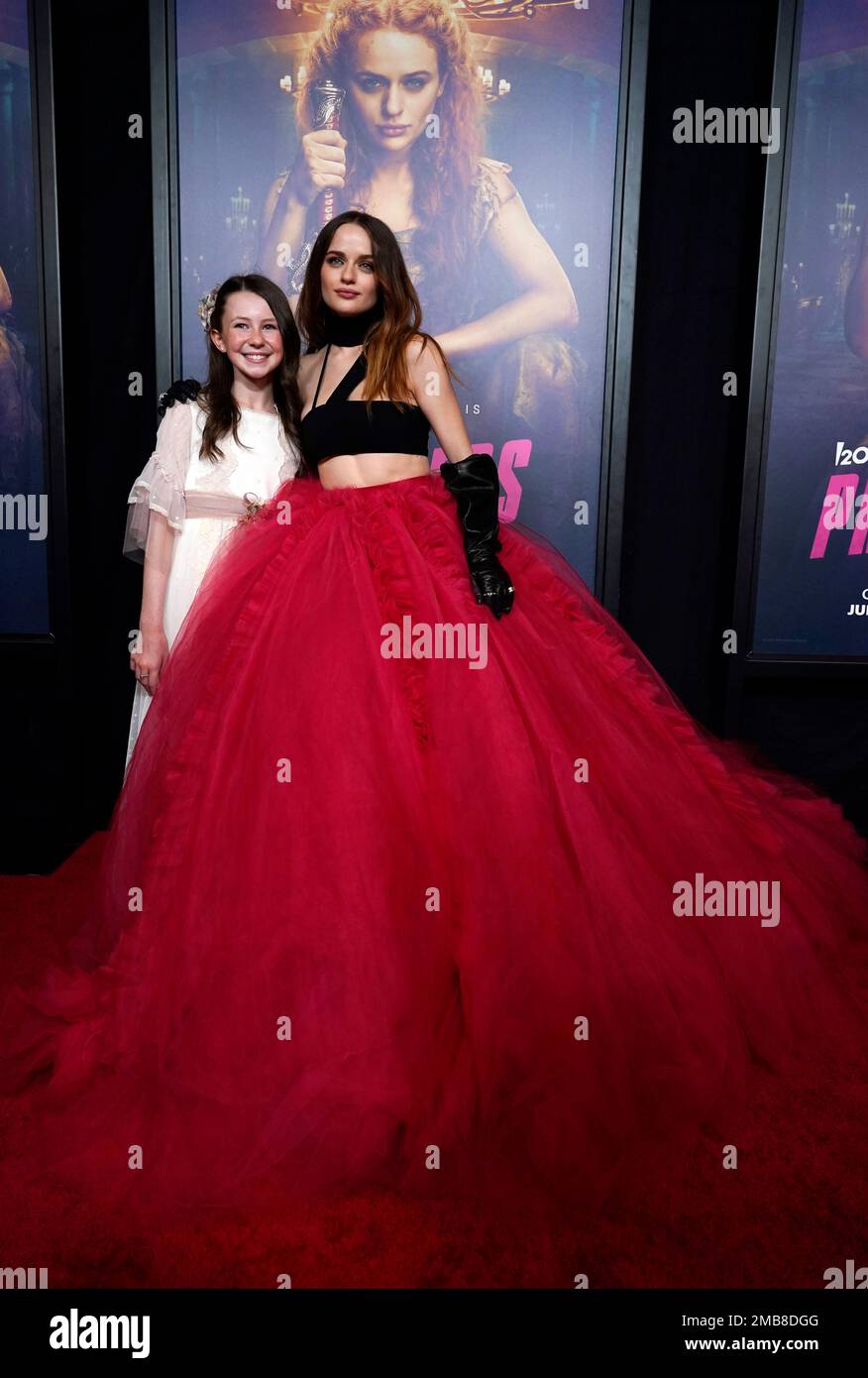 Katelyn Rose Downey, left, and Joey King, cast members in "The Princess ...