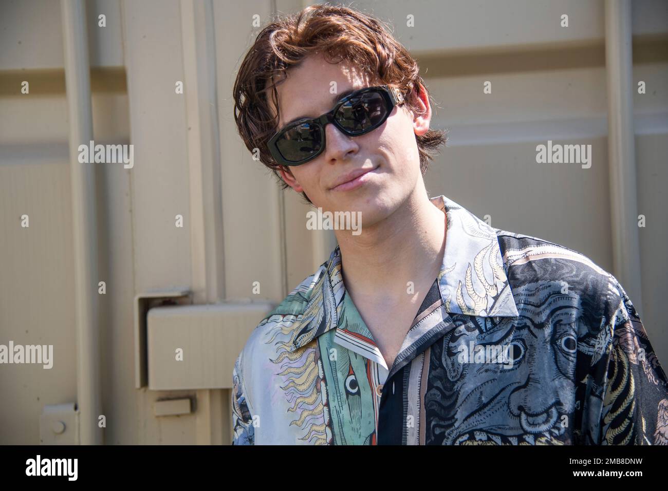 Ari Elkins poses for a portrait during the Bonnaroo Music and Arts ...