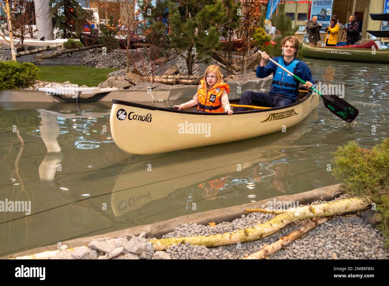 A small paddling tour in the "world of paddling", Boot 2023 trade fair ...