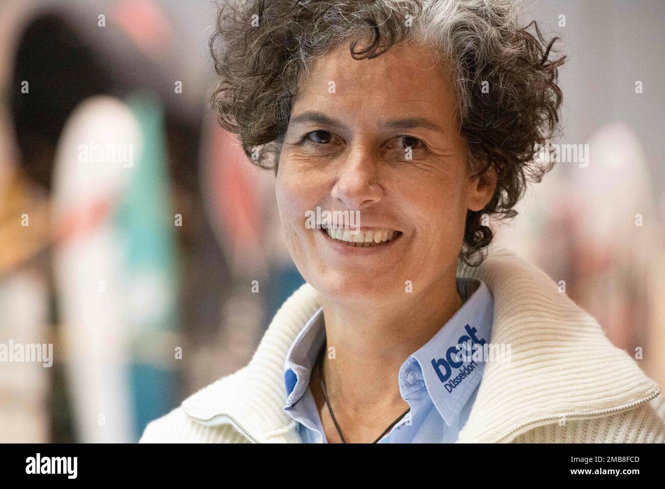 Andrea HOEPPNER, three-time surfing world champion, portrait, portrait ...