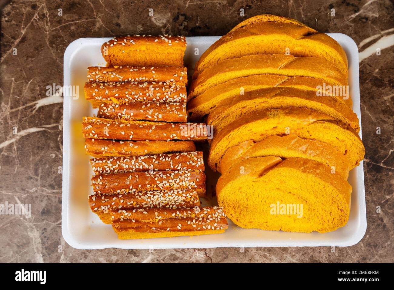 Homemade Crispy Cake Rusk Cookies Stock Photo - Alamy