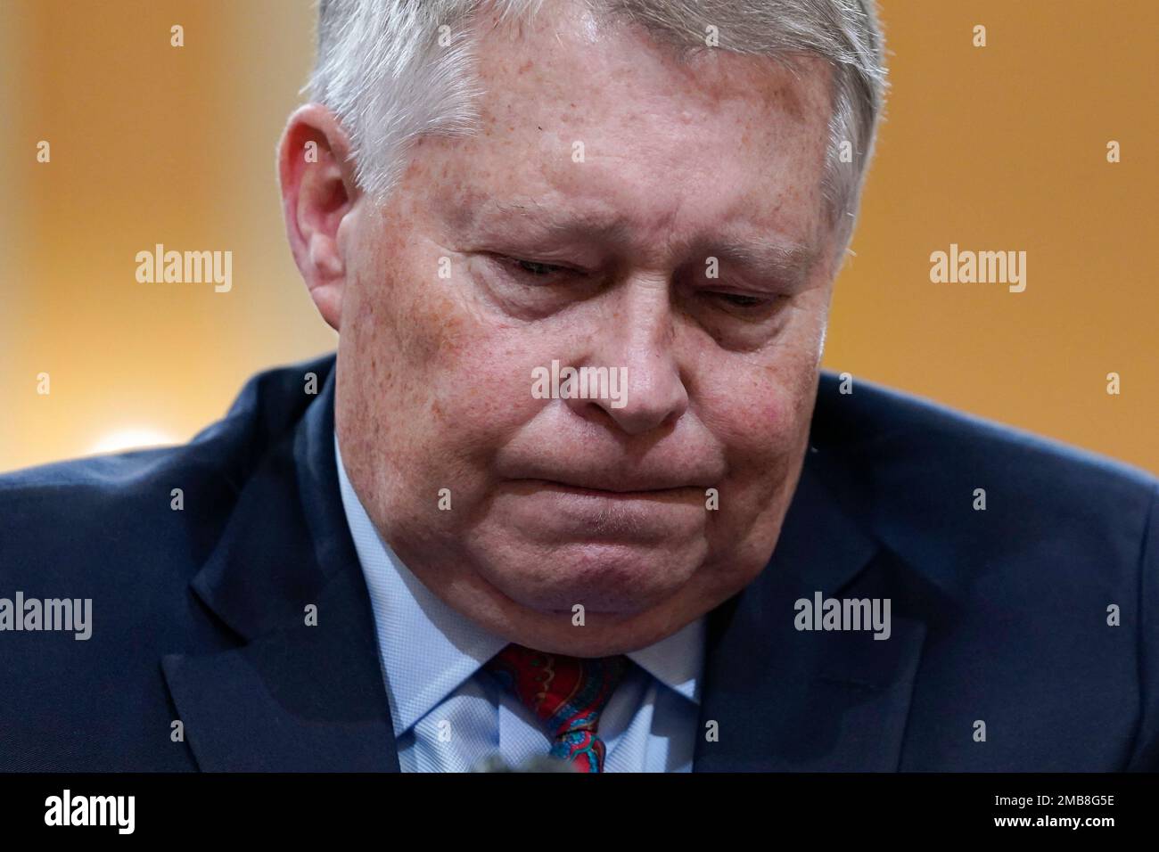 Michael Luttig, a retired federal judge, testifies as the House select ...