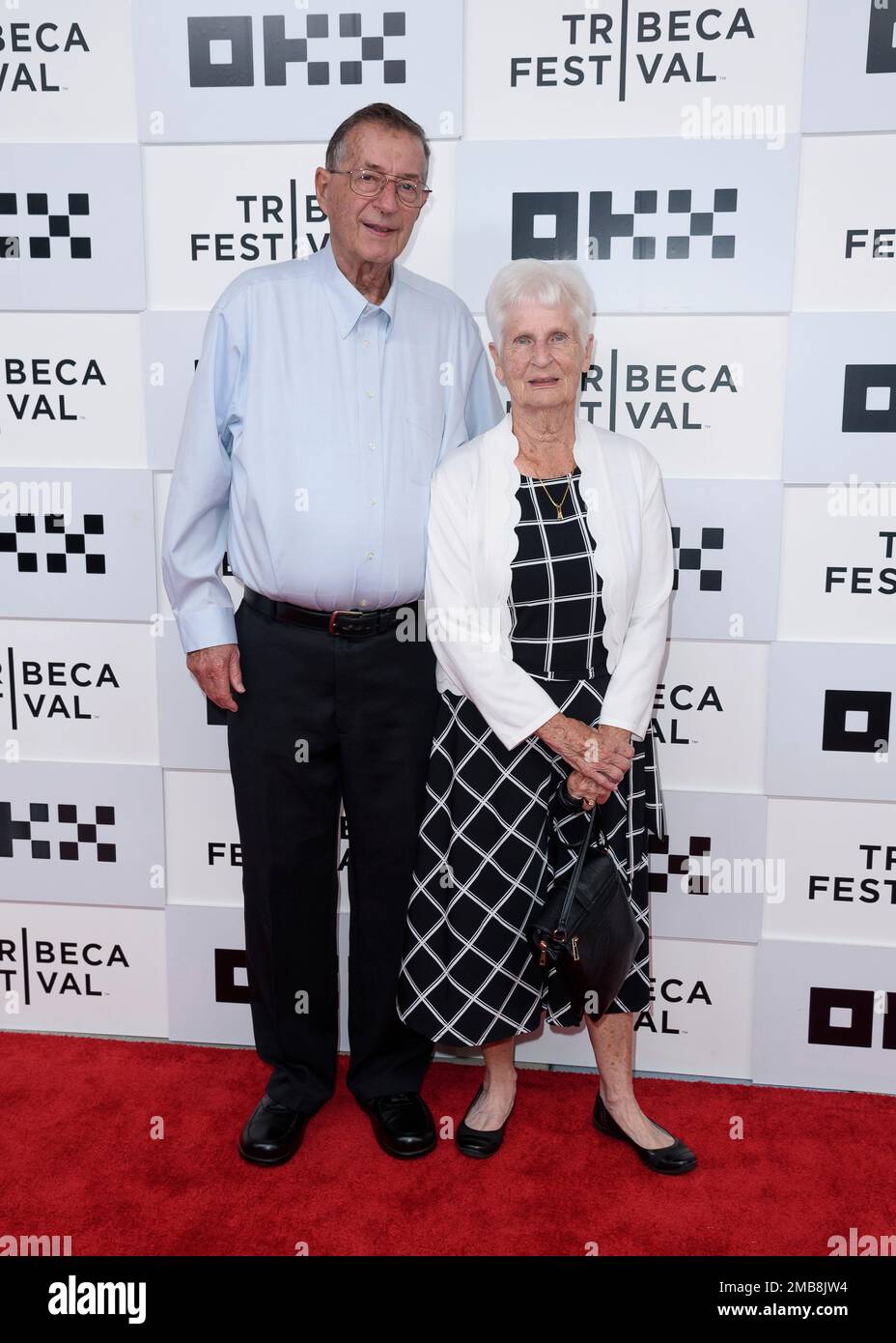 Jerry Selbee, left, and Marge Selbee attend the premiere for "Jerry ...