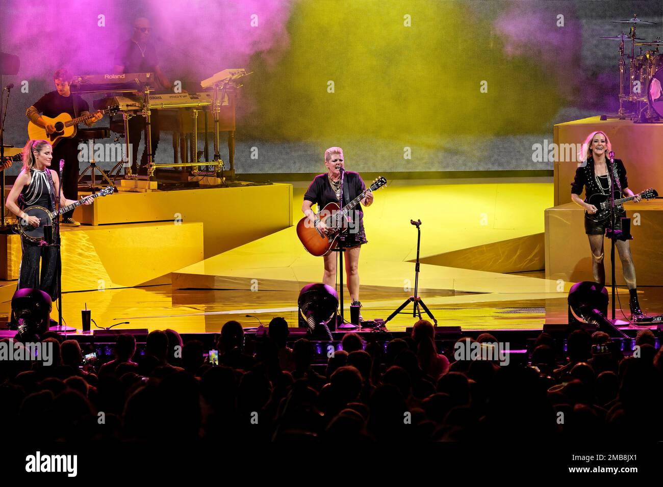 Emily Strayer, from left, Natalie Maines, and Martie Maguire of The ...