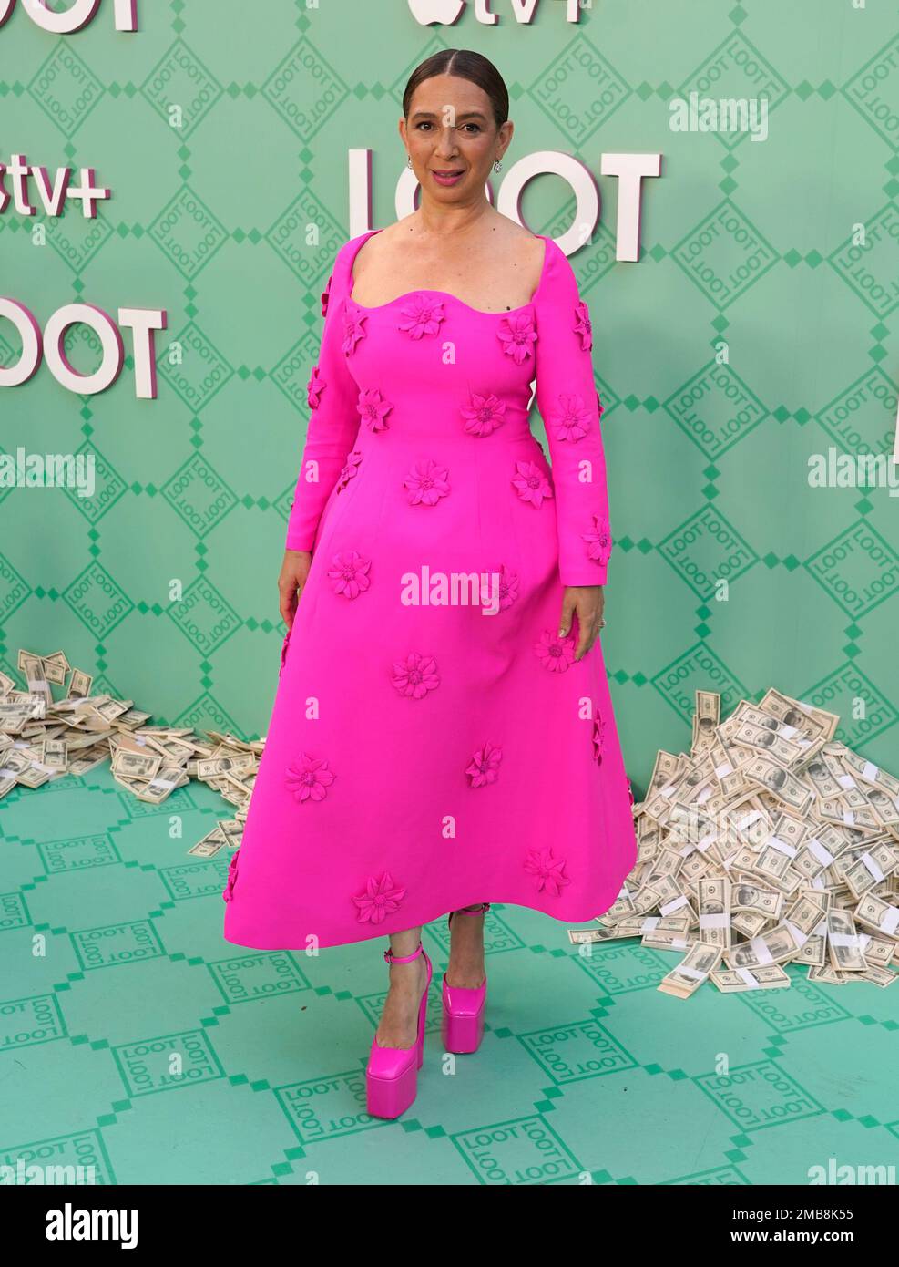 Maya Rudolph arrives at the premiere of "Loot" on Wednesday, June 15 ...