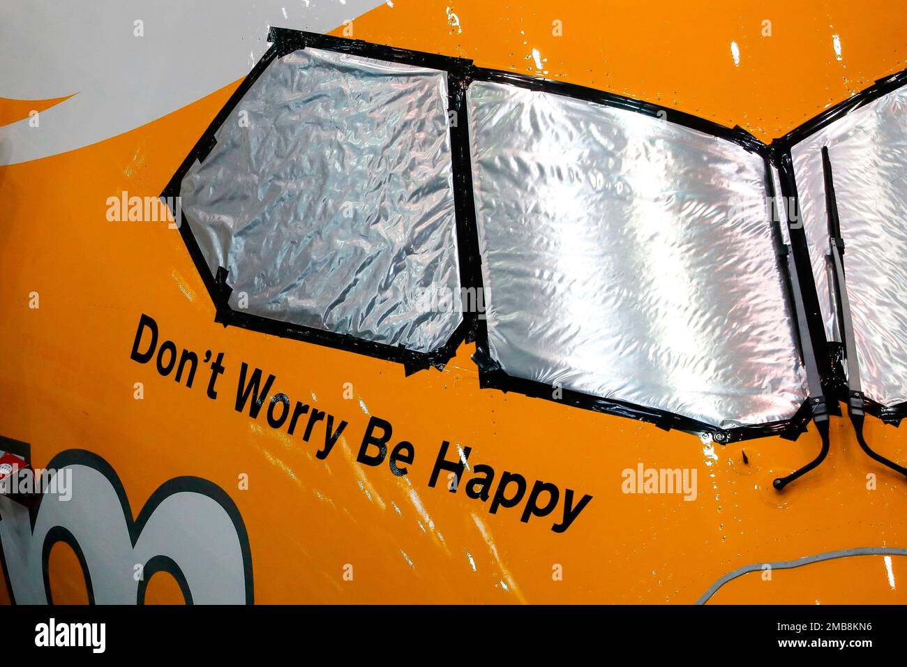 A 787 aircraft for Scoot is seen at Boeing's Everett Production ...