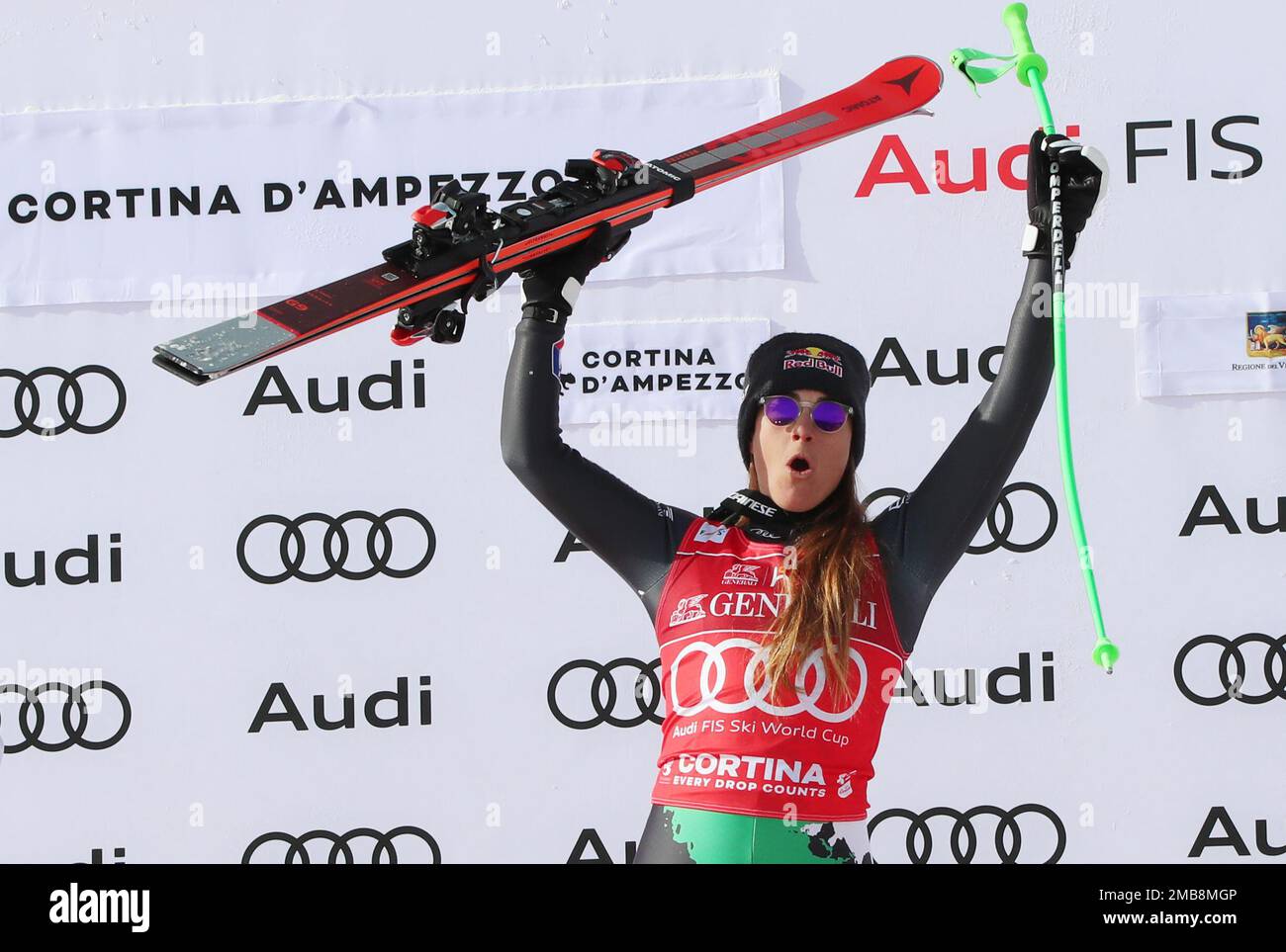 Curtain, Italy. 20th Jan, 2023. Sport Sci Cortina d'Ampezzo, Women's ...