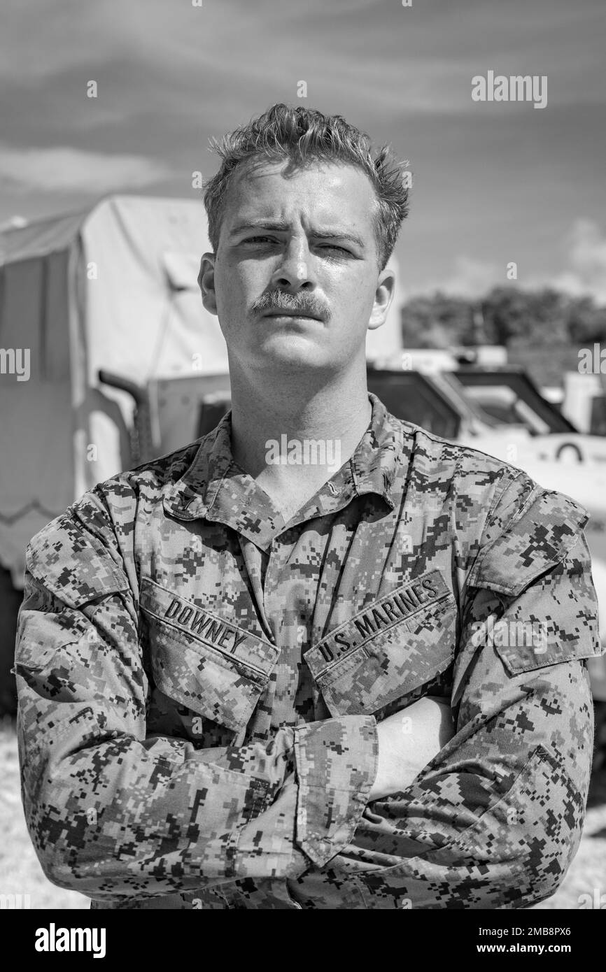 U.S. Marine Corps Lance Cpl. Liam Downey, a native of Huntington Beach ...