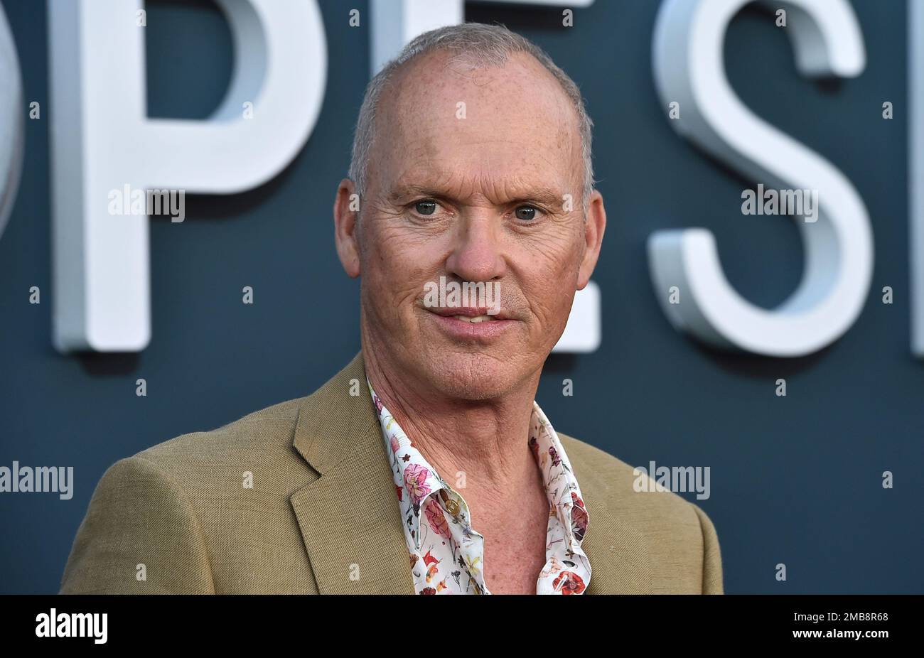Michael Keaton arrives at a special screening of "Dopesick," Tuesday ...