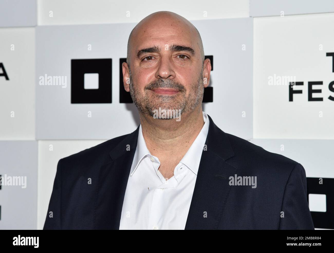 Javier Mendez attends the premiere for "Official Competition" during ...