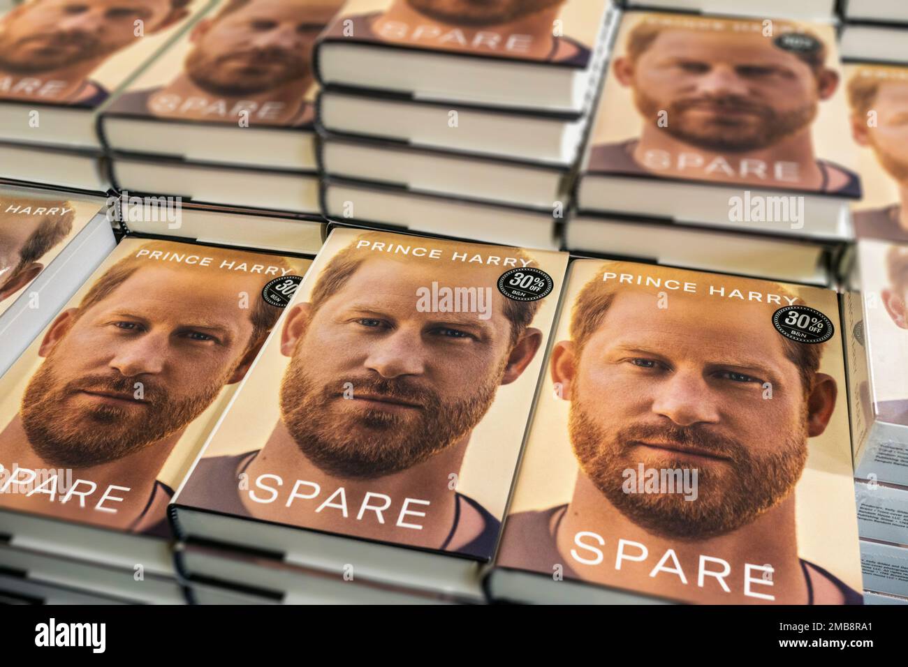 Prince harrys autobiography spare hi-res stock photography and images ...