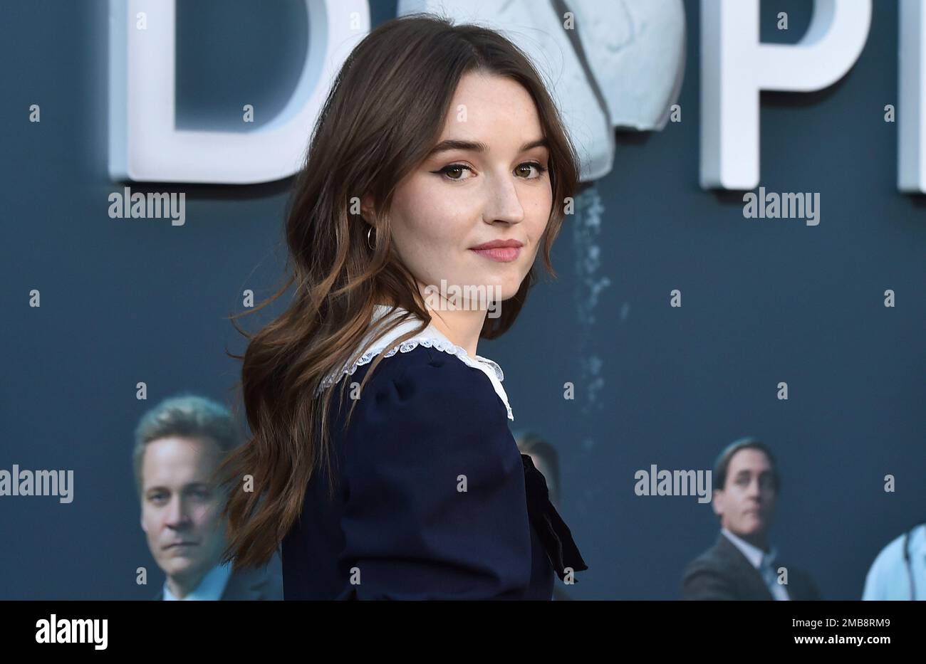 Kaitlyn Dever arrives at a special screening of "Dopesick," Tuesday ...