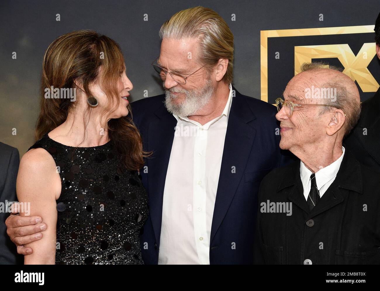 Actors Amy Brenneman, left, Jeff Bridges and Joel Grey attend a special ...