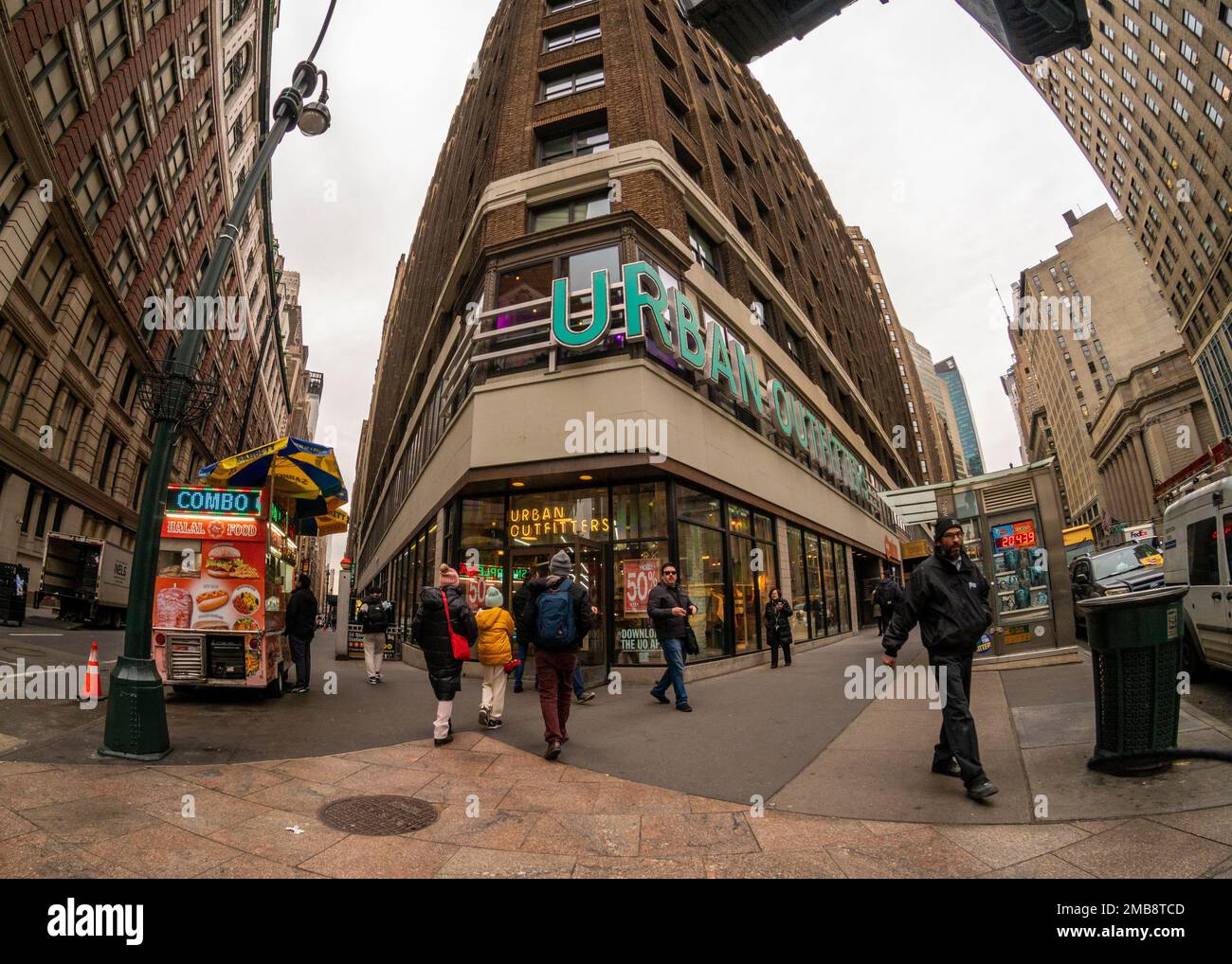 An Urban Outfitters retail store in Herald Square in New York on ...