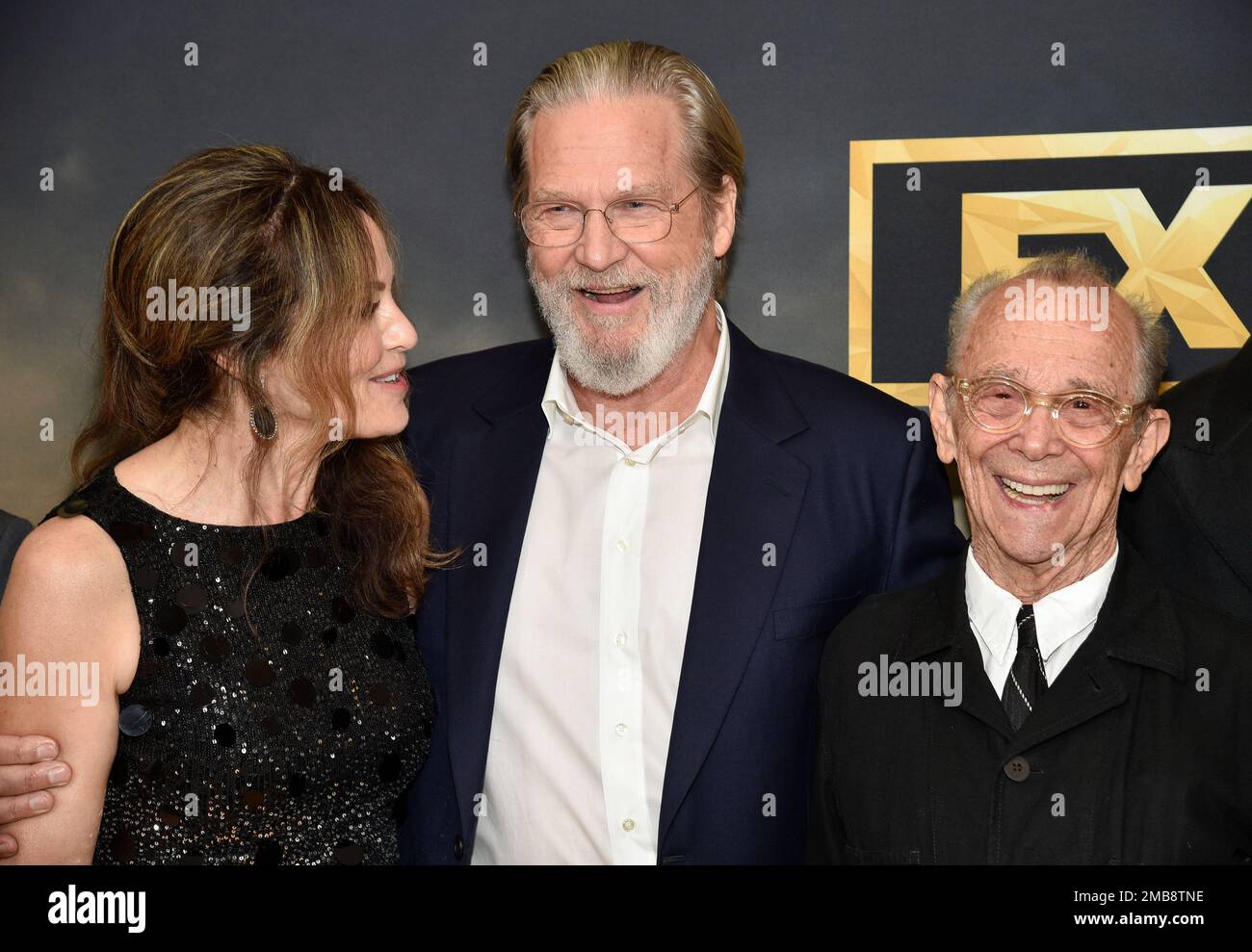 Actors Amy Brenneman, left, Jeff Bridges and Joel Grey attend a special ...