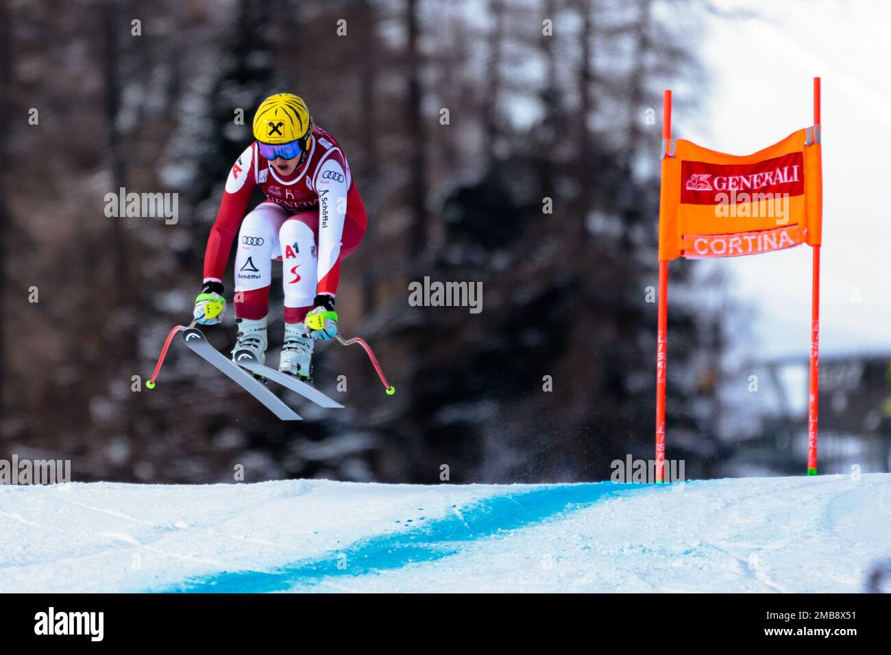 Italy. 20th Jan, 2023. ORTLIEB NINA (AUT) during 2023 Audi FIS Ski ...