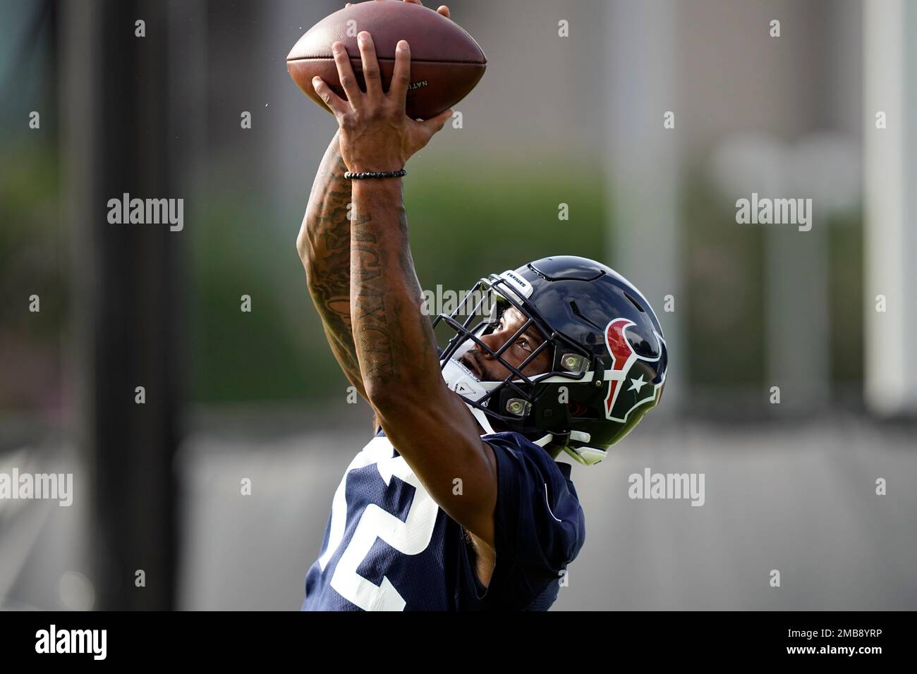 Houston Texans' Nico Collins catches a pass during an NFL football ...